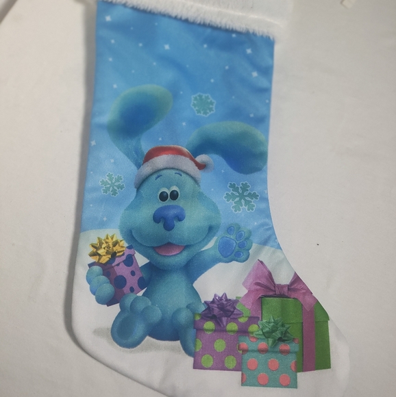 Holiday | New Blues Clues Christmas Stocking Nickelodeon Blue 15 Inch ...